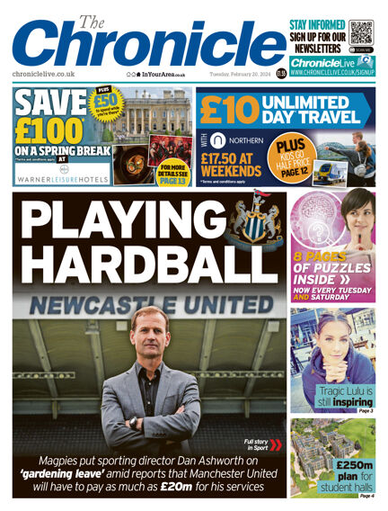 Page 2 - Newcastle Chronicle Magazine - 1000's of magazines in one app