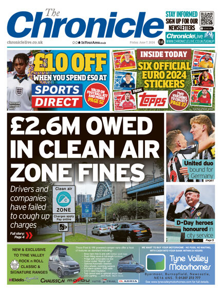 Newcastle Chronicle Magazine - 1000's of magazines in one app