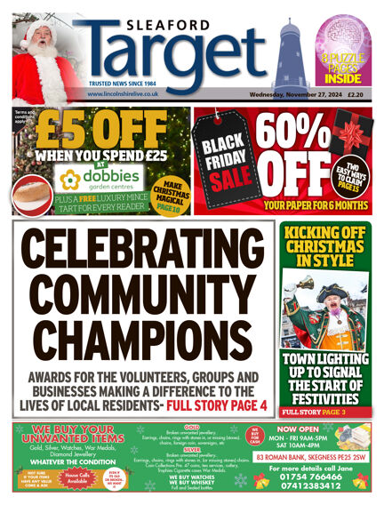 Sleaford Target Magazine - 1000's of magazines in one app
