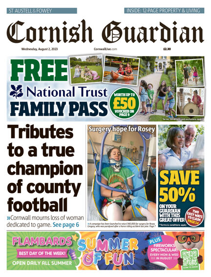 Cornish Guardian St Austell Magazine - 1000's of magazines in one app