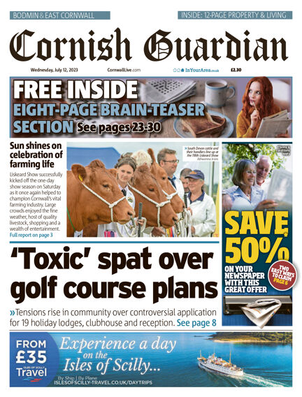 Cornish Guardian Bodmin Magazine - 1000's of magazines in one app