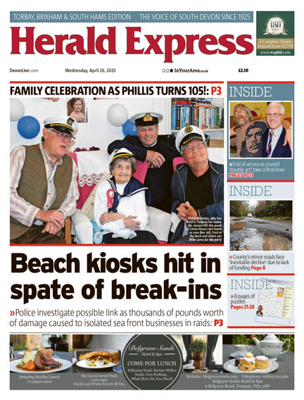 Herald Express Torbay Magazine - 1000's of magazines in one app