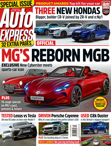 18 May, 2023 - Auto Express Magazine - 1000's of magazines in one app
