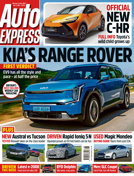 29 June, 2023 - Auto Express Magazine - 1000's of magazines in one app