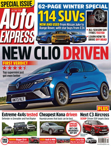 26 October, 2023 - Auto Express Magazine - 1000's of magazines in one app