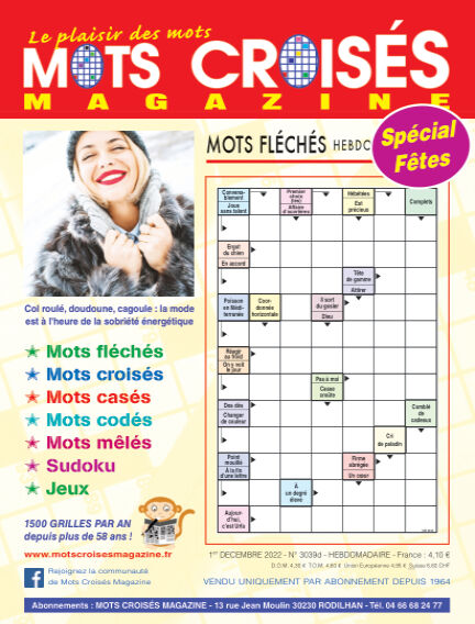 Read Mots Croisés Magazine magazine on Readly - the ultimate magazine ...