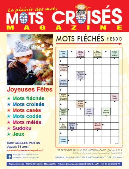 Read Mots Croisés Magazine magazine on Readly - the ultimate magazine ...