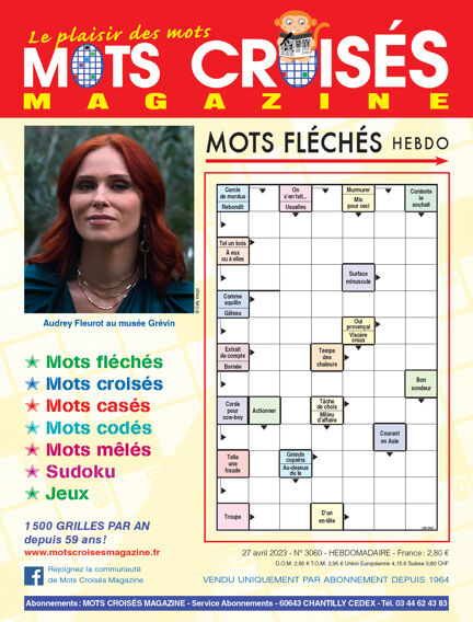 Read Mots Croisés Magazine magazine on Readly - the ultimate magazine ...