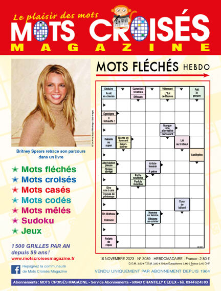 Read Mots Croisés Magazine magazine on Readly - the ultimate magazine ...