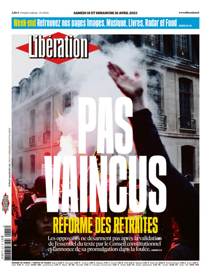 Read Libération magazine on Readly - the ultimate magazine subscription ...