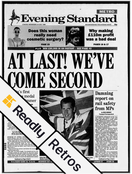 Olympic Readly Retro Series - The Evening Standard Magazine - 1000's of magazines in one app