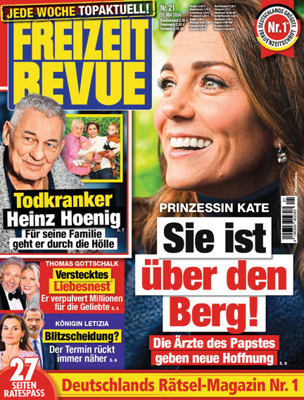 Lies Freizeit Revue auf Readly – die ultimative Magazin-Flatrate. Tausende Magazine in einer App.