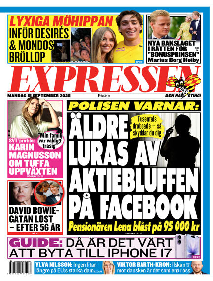 Läs tidningen Expressen med Readly - Den ultimata prenumerationen för ...