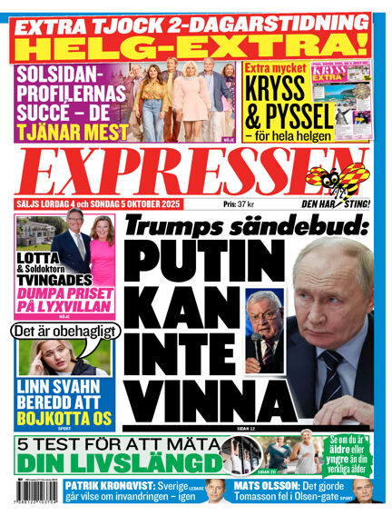 Läs tidningen Expressen med Readly - Den ultimata prenumerationen för ...