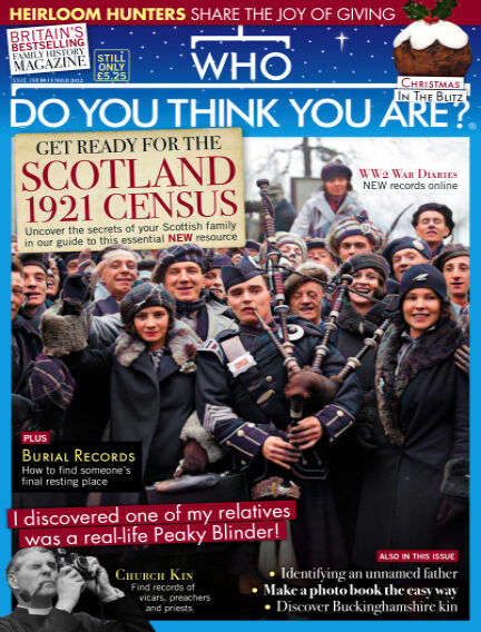 15 November 2022 - Who Do You Think You Are? Magazine - 1000's of ...
