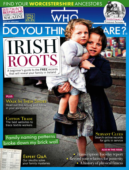 07 March, 2023 - Who Do You Think You Are? Magazine - 1000's of ...