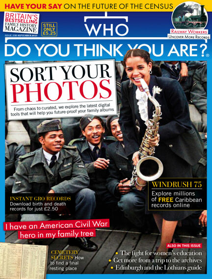 22 August, 2023 - Who Do You Think You Are? Magazine - 1000's of ...