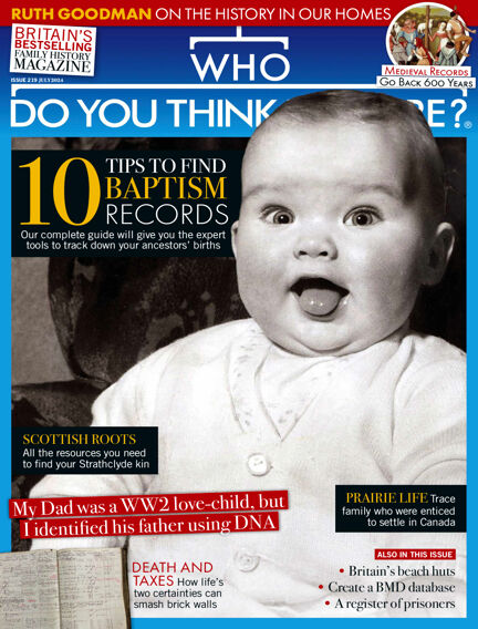 18 June 2024 - Who Do You Think You Are? Magazine - 1000's of magazines ...