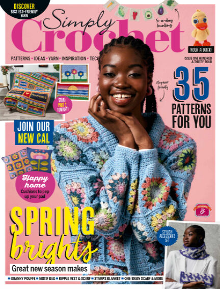21 March 2023 - Simply Crochet Magazine - 1000's of magazines in one app