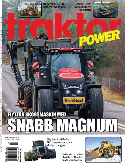 Läs tidningen 1 mars 2023 - Traktor Power med Readly - Den ultimata prenumerationen för ...
